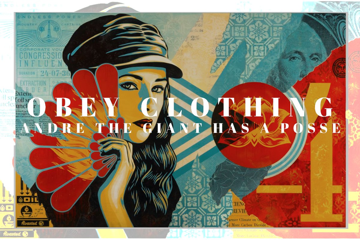 Obey - Andre The Giant Has A Posse! | Pretend Supply Co.